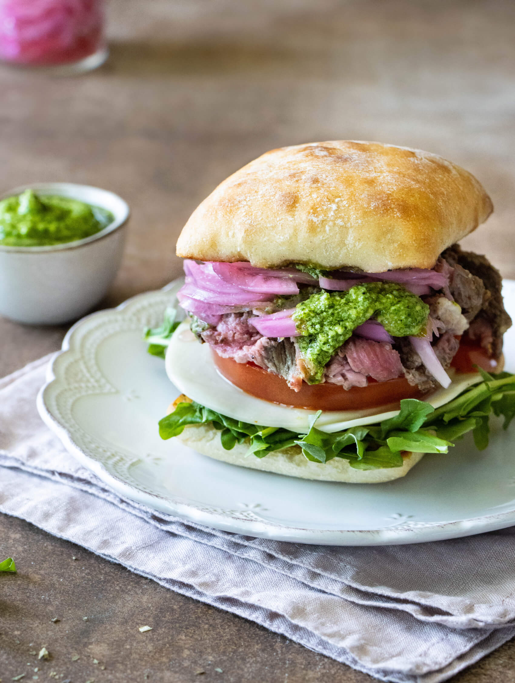 Grilled Pesto Steak Sandwiches - Armanino Retail