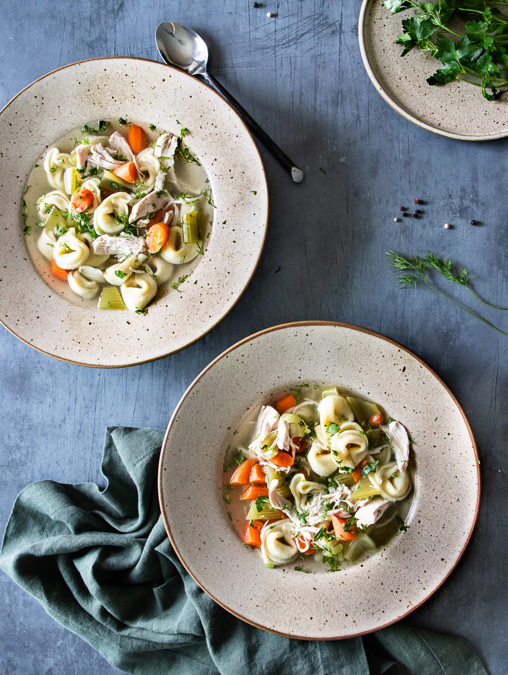 Turkey Tortellini Soup - Armanino Retail